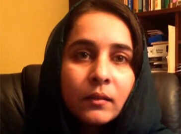 Watch: Baloch activist Karima Baloch's message to PM Modi on Rakhsha ...
