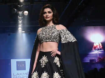 Prachi Desai shines at Lakme Fashion Week