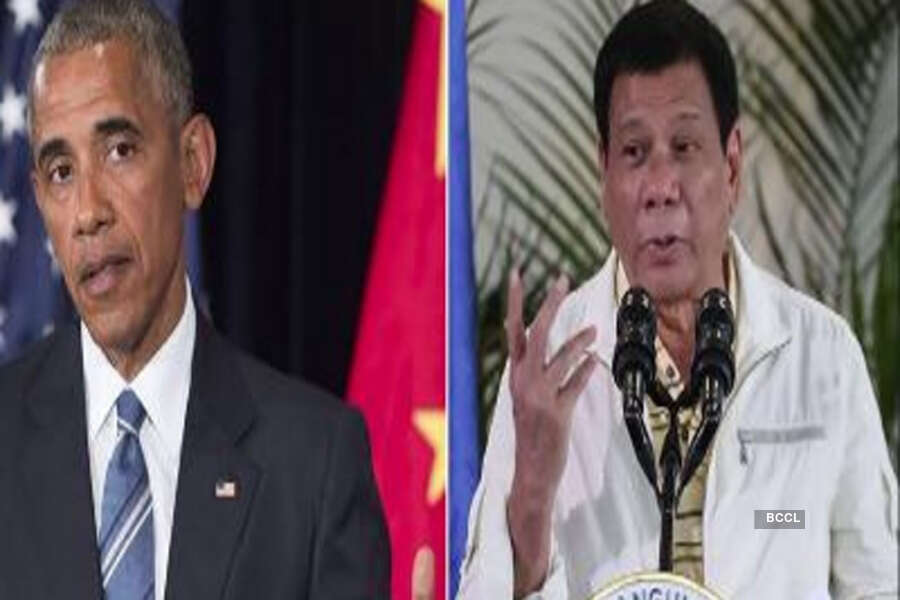 Philippines President Rodrigo Duterte on September 06, 2016 expressed ...