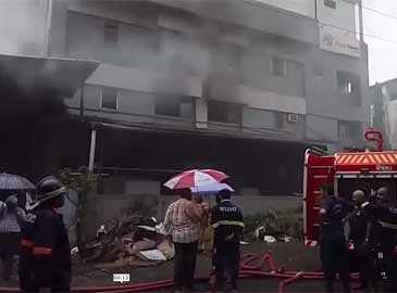 Fire at cold storage in Navi Mumbai