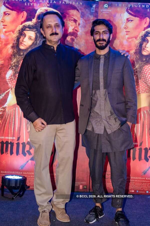Bollywood actor Harshvardhan Kapoor and filmmaker Rohit Khattar attend ...
