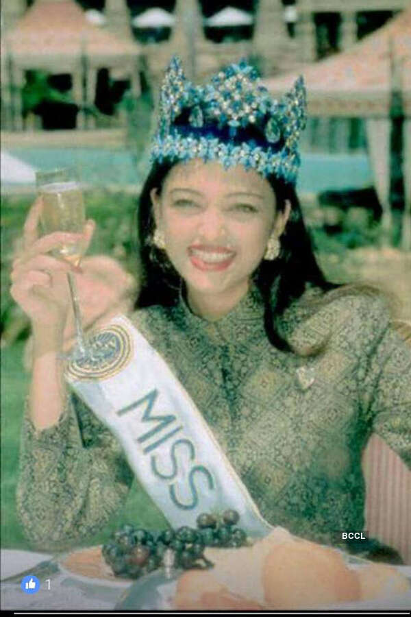 Rare pictures of Aishwarya Rai from her pageant days