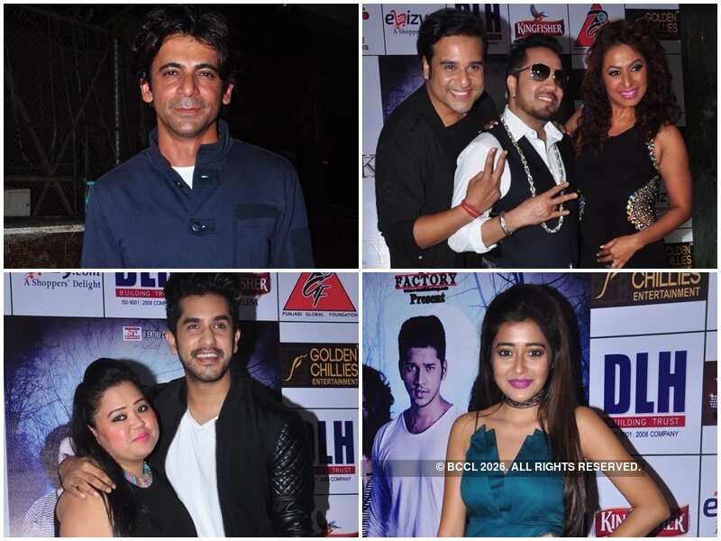 Sunil Grover, Bharti, Mika, Tina Datta at Kashmira Shah's bash for her ...