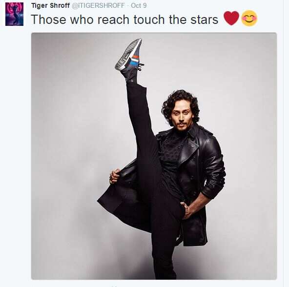 Tiger Shroff's awkward pose goes viral, memes follow | The Times of India