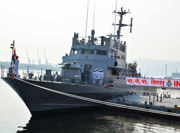 Indian Navy commissions new fast attack craft 'INS Tihayu'