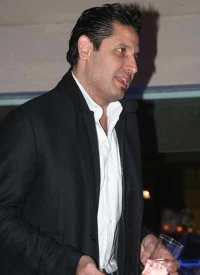 Peter Punj and Sunil Sethi during the opening of 'Swagath' restaurant ...