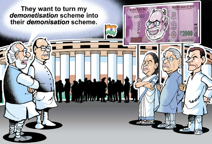 Demonetisation into demonisation scheme?