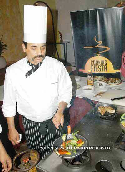 Chef Vivek Malik during the 'Yellow Brick'- Cooking festival at ...