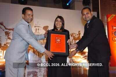 Ammul and Pooja Goel arrive at the 'Times Food Guide and Nightlife ...