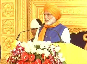 Watch: PM Modi takes part in celebrations of 350th Prakash Parv of Guru Gobind Singh