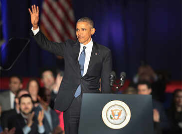 Obama promises peaceful transfer of power