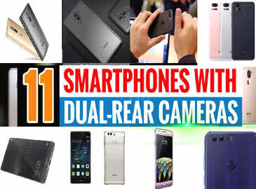 11 smartphones with dual-rear cameras