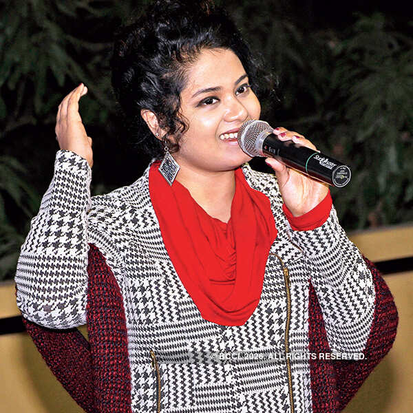 Anweshaa Dutta Gupta during a cultural evening organised by ...