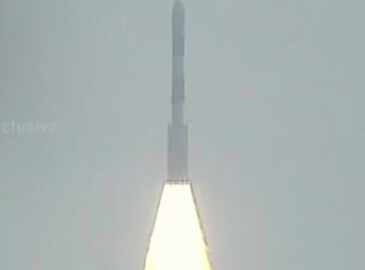 Isro's PSLV-C37 carrying 104 satellites lifts off from Sriharikota