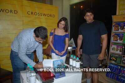 Nauheed Cyrusi and Cyrus Broacha (R) at the launch of book 'Love, Life ...
