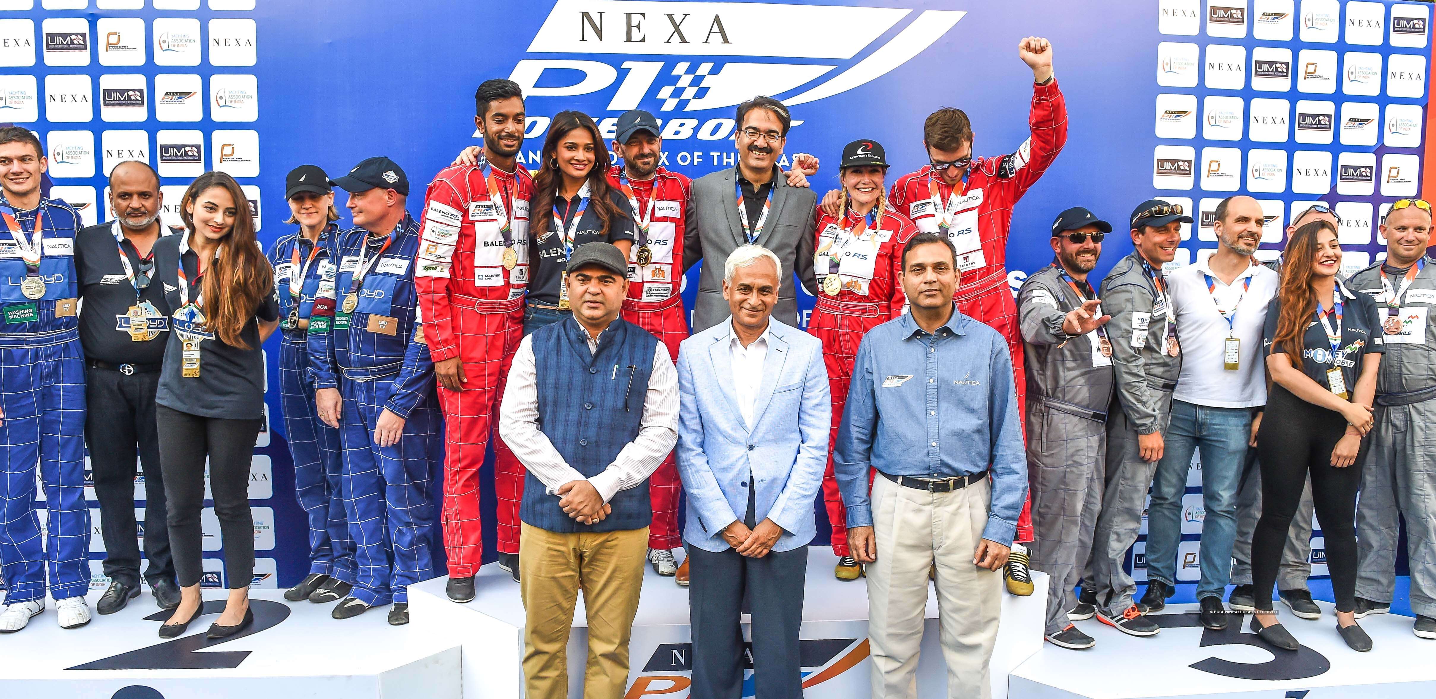 Beauty queens at Nexa P1 Powerboat Race Finale