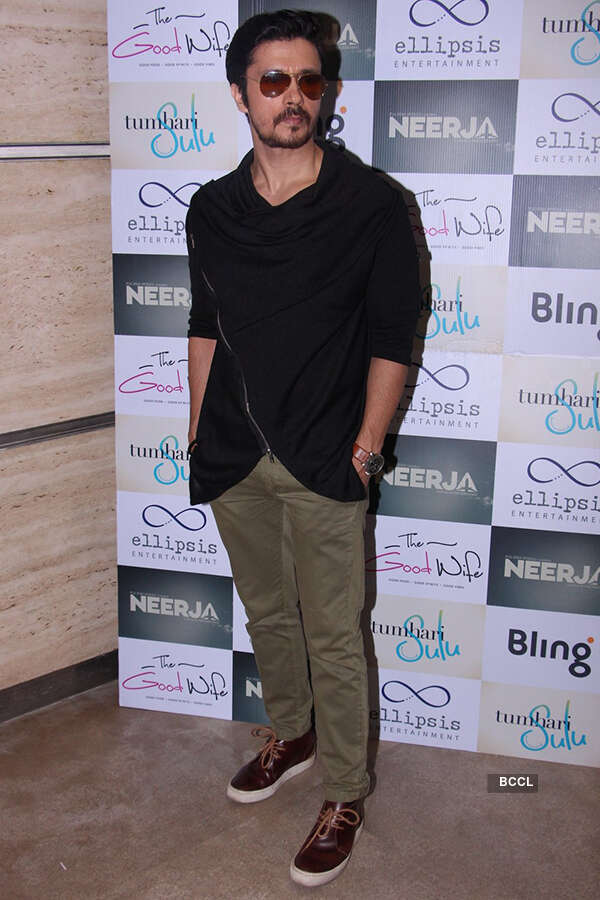 Darshan Kumar attends Bollywood film Neerja's success party in Mumbai ...