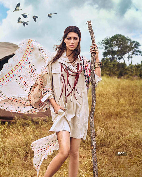 Kriti Sanon goes topless for Dabboo Ratnani's 2018 calendar- The Etimes Photogallery Page 20