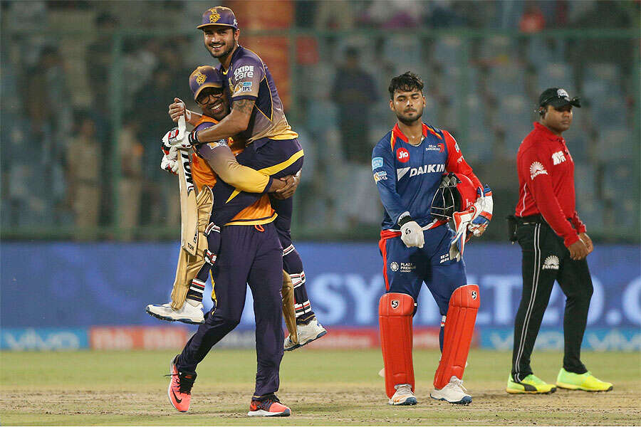 In pics: KKR vs DD IPL match highlights | The Times of India