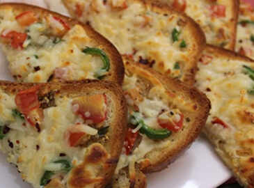 How to make Baked Veg Chilli Cheese Toast - Times Food