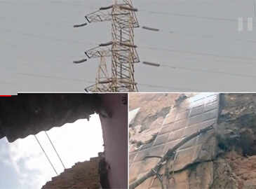 Mumbai: 5 injured after high-tension wire falls over slum