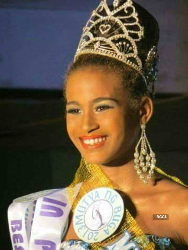 Beauty queen wins gold in athletics