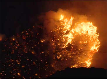 Arizona wildfire burns over 60 square miles
