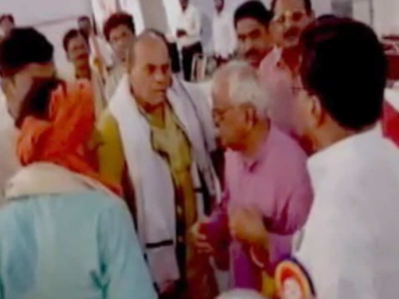 Watch: Heated argument between two politicians