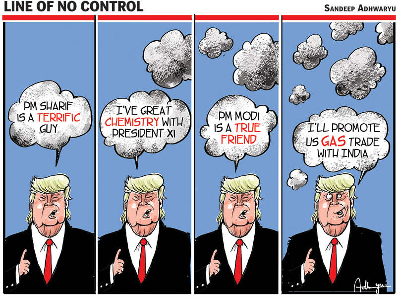 Different shades of Trump