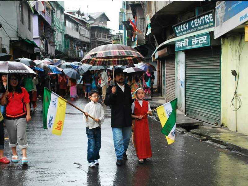 Darjeeling protest enters day 20, people hold rally for peace in the hills