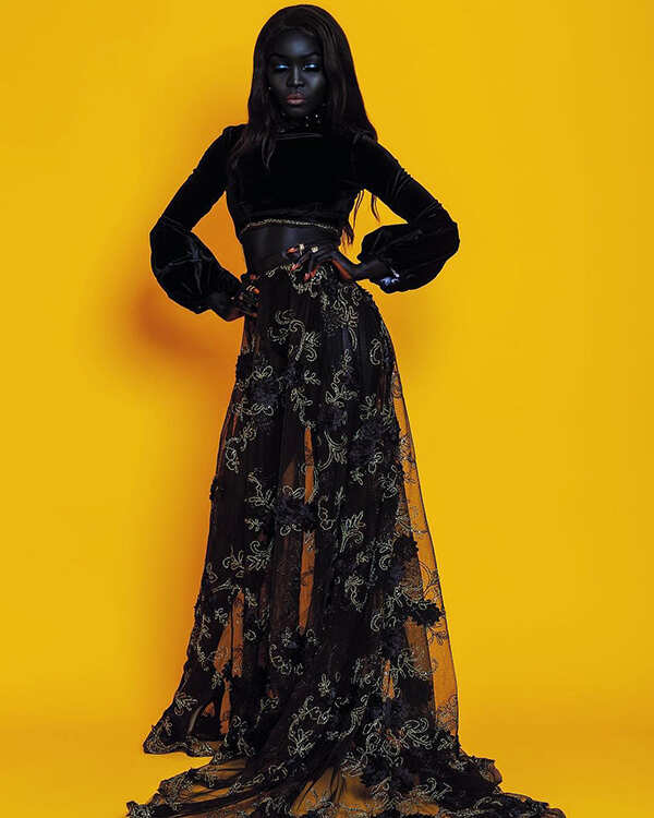 Sudanese model Nyakim Gatwech dubbed as ‘Queen of the Dark’ becomes the ...