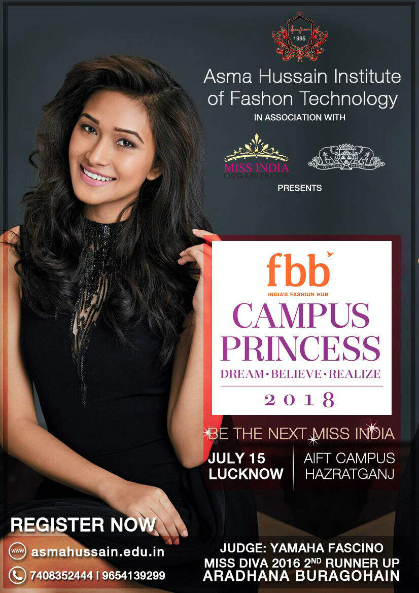 Campus Princess auditions in AIFT, Lucknow