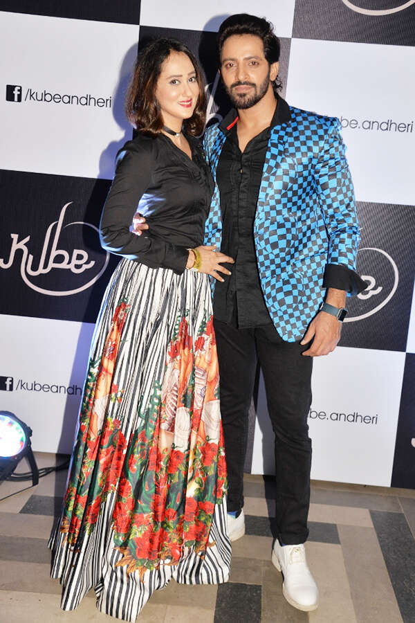 Gunjan Walia and Vikas Manaktala during the launch party of KUBE, held ...