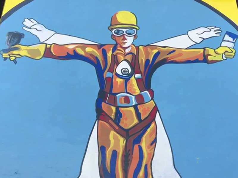 Chennai’s Integral Coach Factory paints its walls to motivate workers