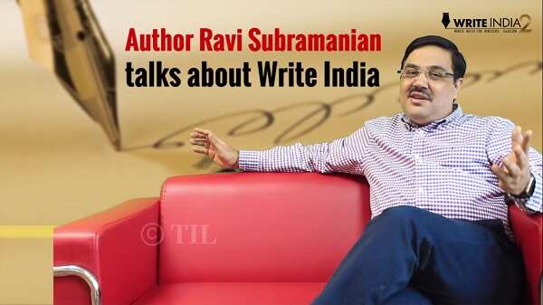 Author Ravi Subramanian talks about Write India