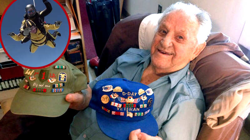 101-year-old breaks world record for skydiving