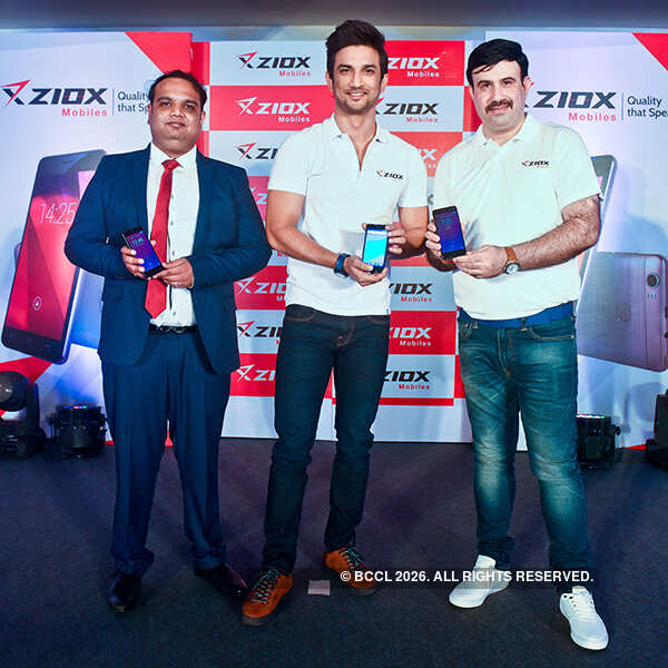 Sushant launches Ziox Mobiles- The Etimes Photogallery Page 16