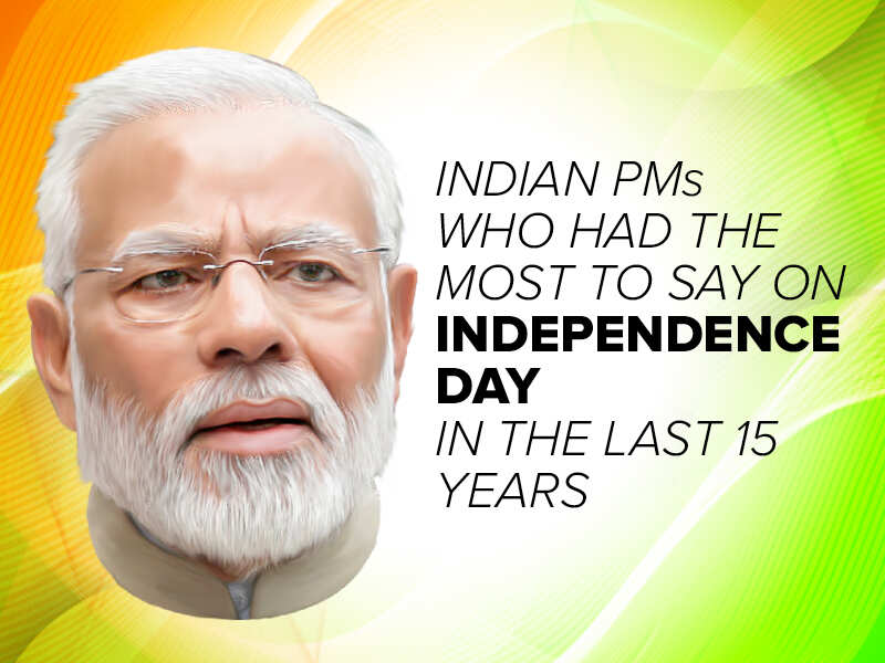 Indian PMs who had the most to say on Independence Day in the last 15 years