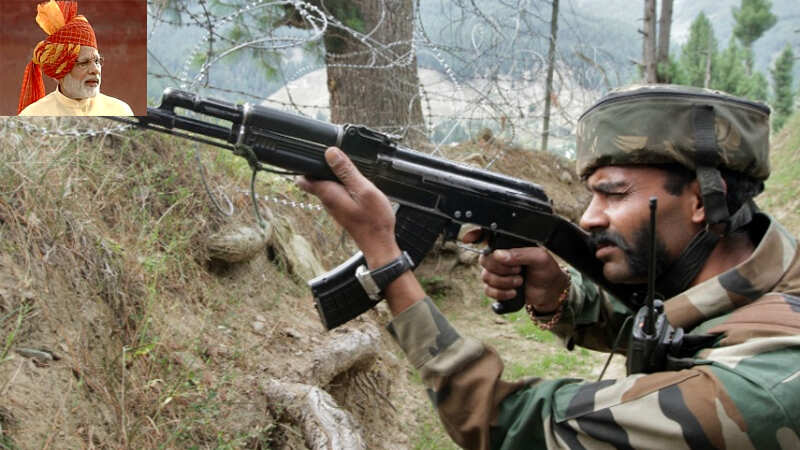 PM Modi salutes Indian bravehearts