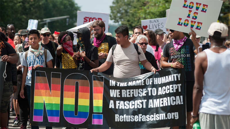 Thousands protest against Boston ‘free speech’ rally