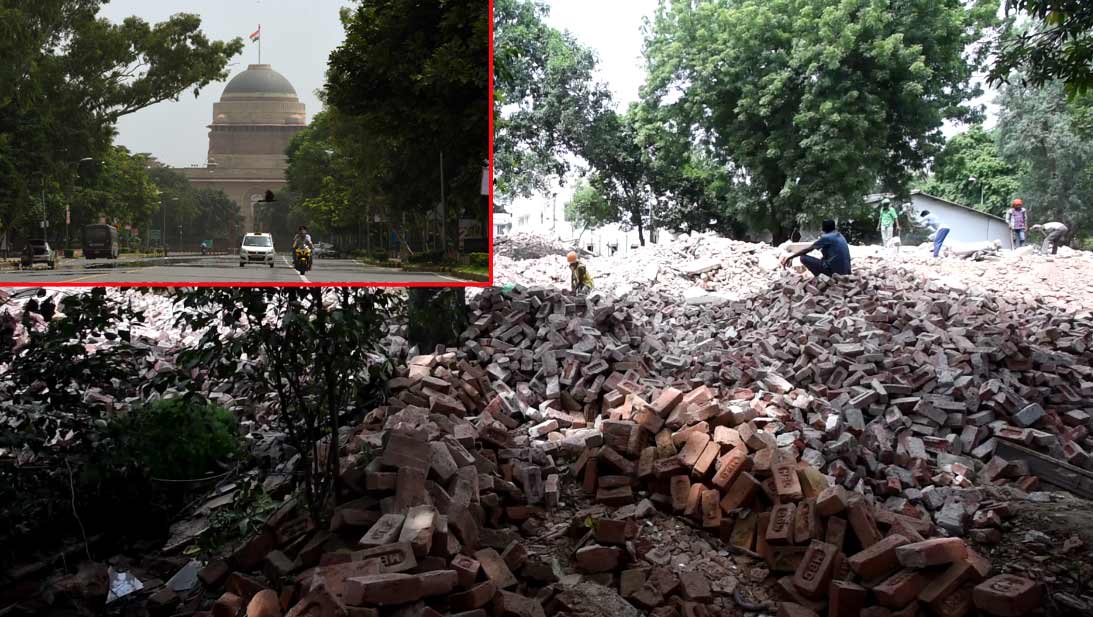 Delhi: CPWD starts work on bungalows for MPs