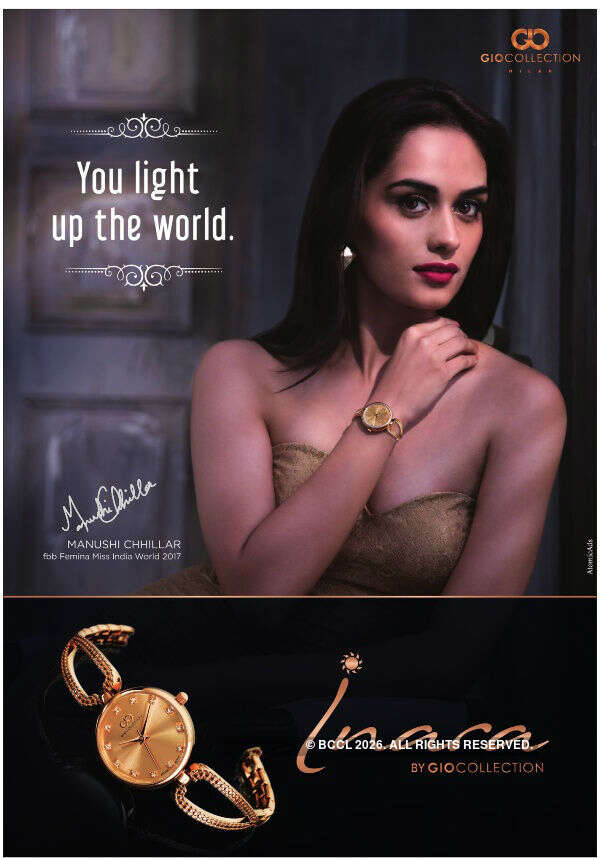 Manushi Chhillar endorses Inara by Gio Collection
