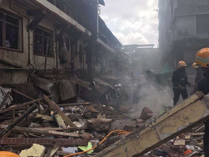 Dramatic! One person pulled out alive from rubble