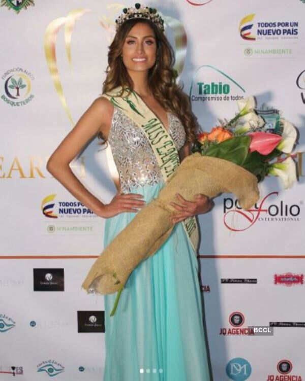 Juliana Franco crowned Miss Earth Colombia 2017