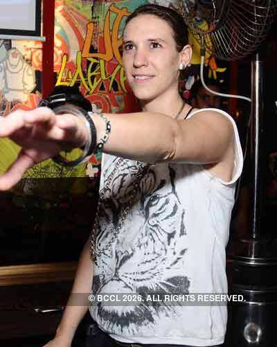 Kamal Taneja at Nikhil Dwivedi's party in New Delhi