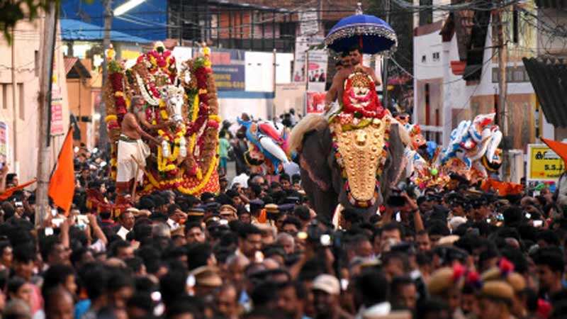 Watch: Beautiful procession of Navratri idols to Padmanabhaswamy Temple