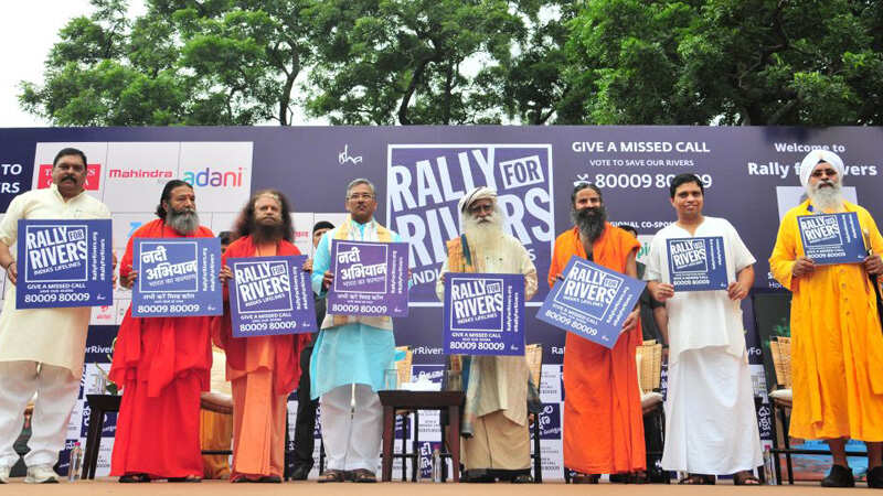 'Rally for rivers' campaign reaches Haridwar, Uttrakhand CM extends support
