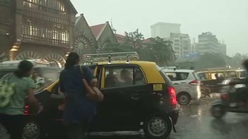 Watch: Heavy rains lash Mumbai