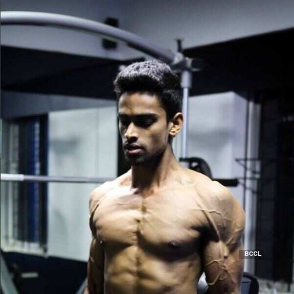 Vishnu Raj Menon in his shirtless avatar