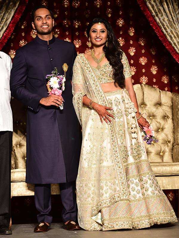 Actor Lal's daughter's engagement ceremony- The Etimes Photogallery
